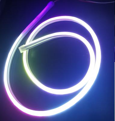 China 6mm 12V Led Neon Flex Rgb Dmx 5050 RGB 10-14W/M Power Consumption for sale