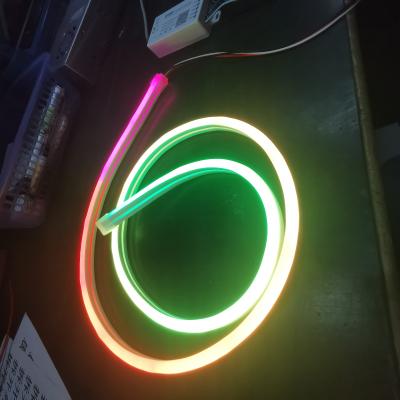 China 50M Spool 24V Addressable LED Strip Lights Dmx Led Neon Flex RGB for sale