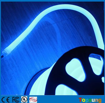 China 16mm 360 degree round led neon tube blue flexible decoration lights 24V for sale