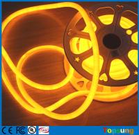 China 16mm customized LED neon sign 24V 360 degree round led Christmas lights yellow for sale