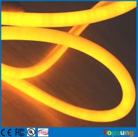 China 16mm customized LED neon sign 24V 360 degree round led Christmas lights yellow for sale