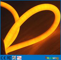 China 16mm customized LED neon sign 24V 360 degree round led Christmas lights yellow for sale
