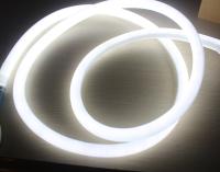 China 360 degree round 16mm customize DMX led neon flex light white 110V for sale