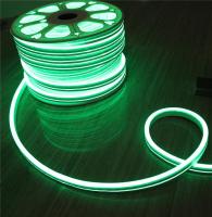 China rgb led neon flex 11*19mm flat emitting surface 220V neon tube Christmas light for sale