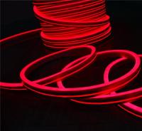 China 110V ultra thin square dmx RGB led flex neon flat surface 11x19mm China supplier for sale