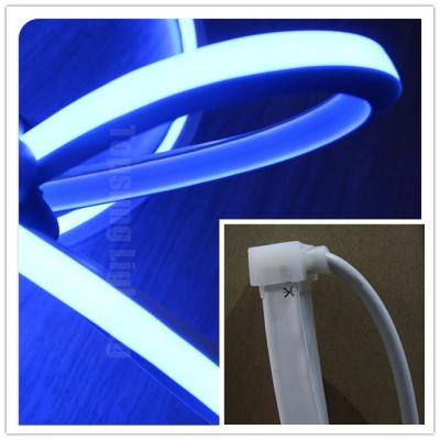 China Super Bright Square 220v Blue Flexible Led Neon Rope IP68 waterproof for sale