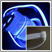 China shenzhen DC 24V flat flexible blue neon led16x16mm square shape for decoration for sale