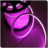 China Wholesale 12 Volt flat pink led neon flex rope light 16x16mm square shape for building for sale