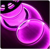 China Wholesale 12 Volt flat pink led neon flex rope light 16x16mm square shape for building for sale
