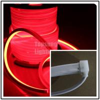 China Red Color LED Neon Flex Light LED Neon Rope Light 16*16mm Square Ip68 AC 110v for sale