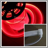 China square 16x16mm LED neon flex integrated IP68 flat top view neon for sale 220V red for sale