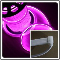 China Wholesale 12 Volt flat pink led neon flex rope light 16x16mm square shape for building for sale