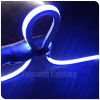 China Super Bright Square 220v Blue Flexible Led Neon Rope IP68 waterproof for sale
