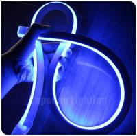 China Super Bright Square 220v Blue Flexible Led Neon Rope IP68 waterproof for sale
