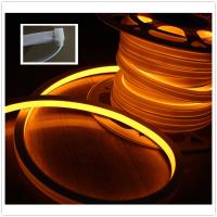 China 120SMD/M yellow flexible led neon 16*16mm square flat neon rope light DC 24V for sale