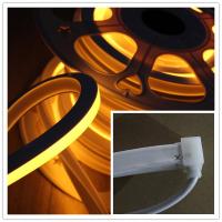 China new design 16*16mm square flat LED neon flex  ip68 waterproof neon rope AC 110v yellow for sale