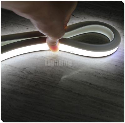 China white light DC 12V led neon flex 16x16mm square flat rope light 120SMD/M for sale