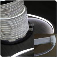 China New 12v white silicone flexible neon-flex led rope lightings square 16x16mm anti-uv PVC neon strip top-view 2835 smd for sale