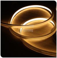 China low voltage DC 12V warm white led neon flex rope light 16x16mm square flat tube light for sale