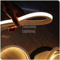 China warm white 16*16mm square shape neon flex 110v led neon tube ip68 outdoor lighting for sale
