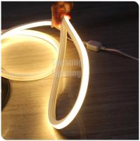 China low voltage DC 12V warm white led neon flex rope light 16x16mm square flat tube light for sale