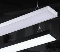 China Energy-Saving Square Tube LED Office Lights Ceiling-Mounted Linear Hanging Lights with Insect-Proof Feature for sale