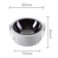 China 2.5 inch led ceiling lamps 120 degree 7Watt spotlights adjustable led recessed downlight for sale