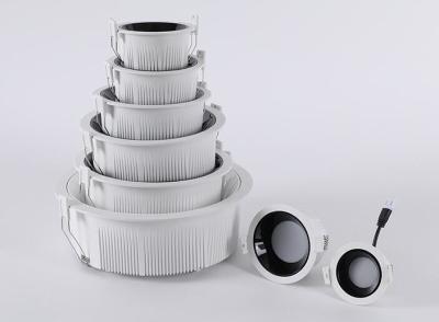 China 2.5 inch led ceiling lamps 120 degree 7Watt spotlights adjustable led recessed downlight for sale