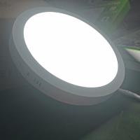 China 12w led Panel Luz De Flush mount Living Room Lamp 170mm Round indoor Modern Led Ceiling lights for sale