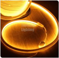 China 24v square warm white color decoration ip67 pvc led neon  light 16x16mm flat surface for sale