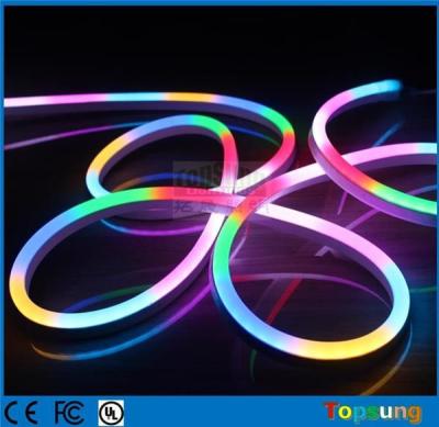 China 24v digital led neon tube flex rgb color changing rope wire strip 60SMD/M for sale