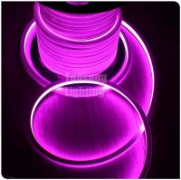 China hot sales long life 24v red color square led neon flex rope light ip67 for sale