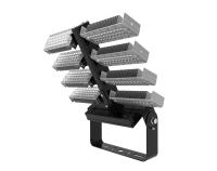 China 140000 lumen led outdoor stadium light on 40m high mast lighting pole 1000W china future lights for sale