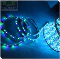 China 50m spool micro led strip 5050 waterproof 110V flexible ribbon RGB chasing light strips 60SMD/M for sale