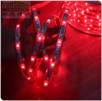China AC led light  50m flexible strip 130V 5050 smd strip  60LED/m red led ribbon for sale
