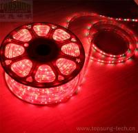 China AC led light  50m flexible strip 130V 5050 smd strip  60LED/m red led ribbon for sale