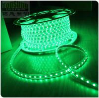 China Amazing 110V AC LED strip 5050 smd green 60LED/m  strip flexible led ribbon for sale