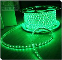 China Amazing 110V AC LED strip 5050 smd green 60LED/m  strip flexible led ribbon for sale