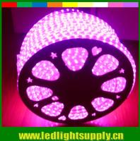 China 2017 new  AC LED 220V strip flexible led ribbon 5050 smd pink 60LED/m strip for sale