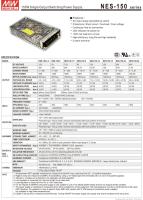 China MEAN WELL original NES-150-12 12V 12.5A meanwell NES-150 12V 150W Single Output Switching Power Supply for sale
