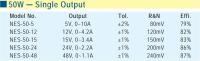 China High quality meanwell  NES-50-12 12V 4.2A meanwell NES-50 12V 50.4W Single Output Switching Power Supply for sale