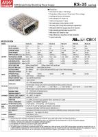 China High quality  meanwell  24V 36W Single Output Switching Power Supply led neon transformer for sale