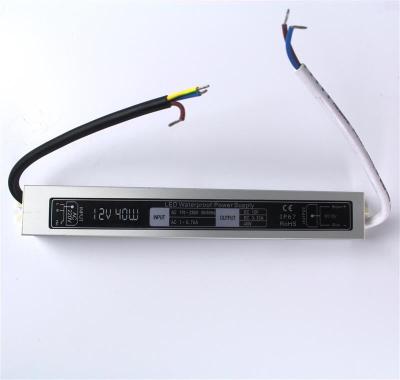 China 24v 40w LED Light Power Supplies waterproof IP67 50~60Hz for sale