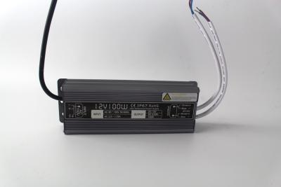 China 2017 new designed waterproof IP67 24v 100w power supply  led neon transformer for sale