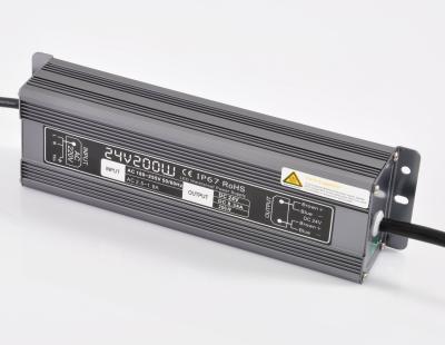 China IP67 LED Light Power Supplies Led Strip Power Supply 24v 200w for sale