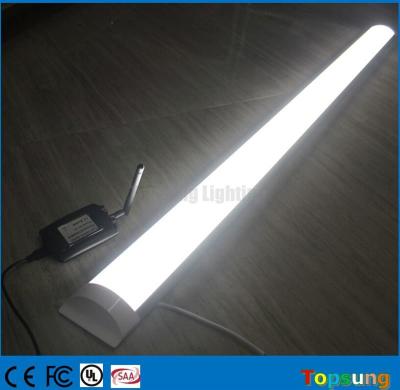China Microwave Sensor SMD2835 LED Linear Batten Linear Led Light 4ft 24*75*120mm for sale