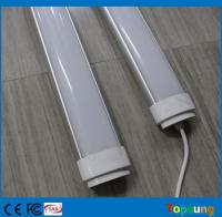 China High quality   Aluminum alloy with PC cover waterproof ip65 5f  60w tri-proof led  linear light  for office for sale
