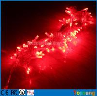 China Best selling 220V red led twinkle fairy Christmas string lights 10m for sale