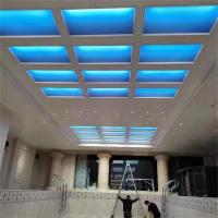 China Topsung new upgrade wholesale price smart sunshine light sky 2x4 led flat panel lights blue sky cloud for sale