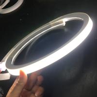 China Factory 10*10mm Flex White RGB Pixel Flat Horizontal 12V led neon light for sale
